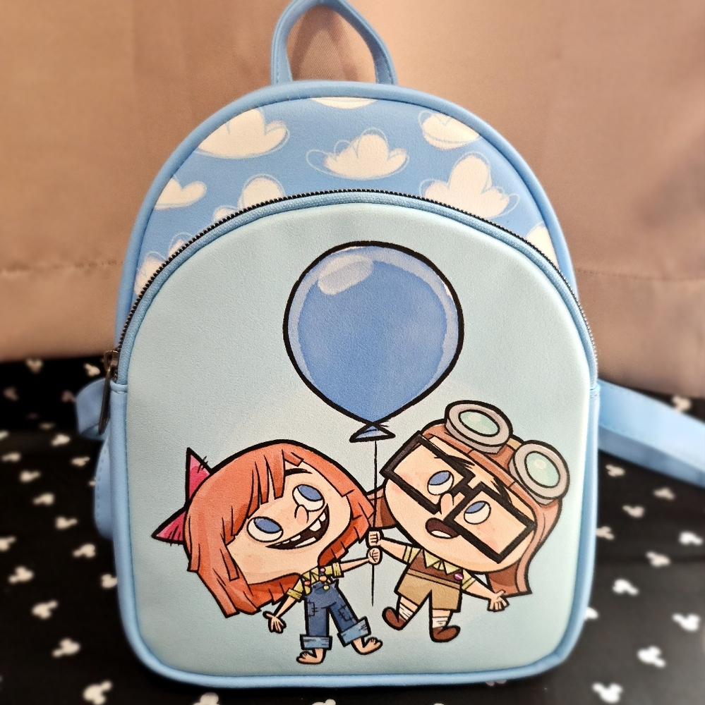 Loungefly Disney Pixar Up Young Carl & Ellie Balloon … - Gem